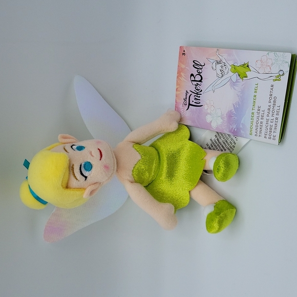 Disney | Accessories | New Disney Tinkerbell Magnetic Shoulder Plush ...